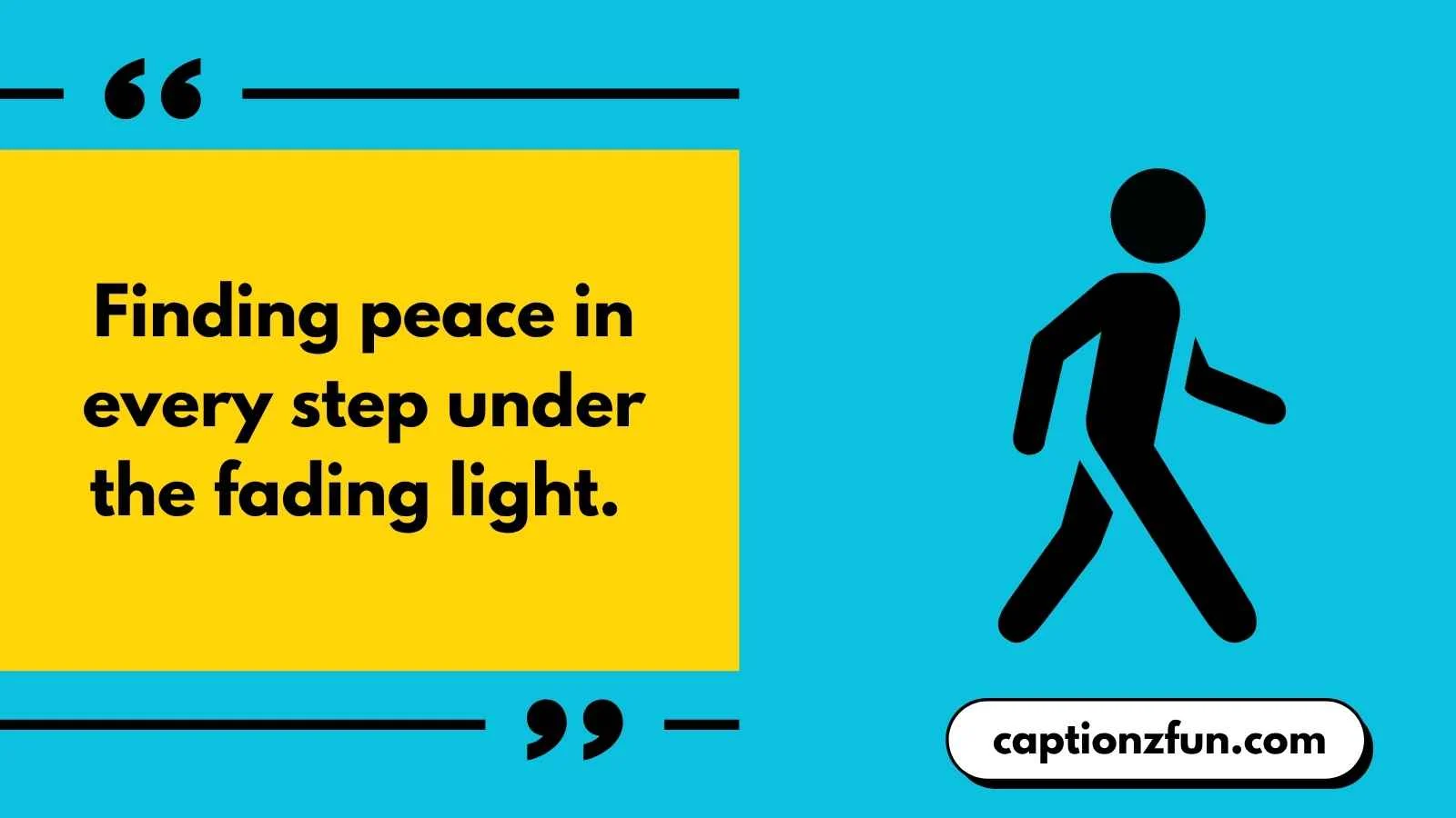 243+ Best Evening Walk Captions to Reflect Your Peaceful Moments. (2025)